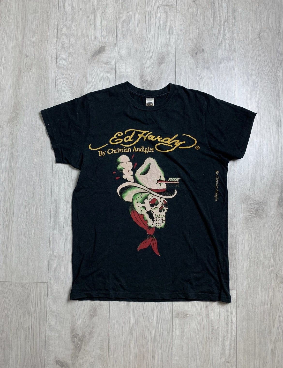 Vintage 🔥ED HARDY RARE VINTAGE T SHIRT MADE IN USA🔥 | Grailed