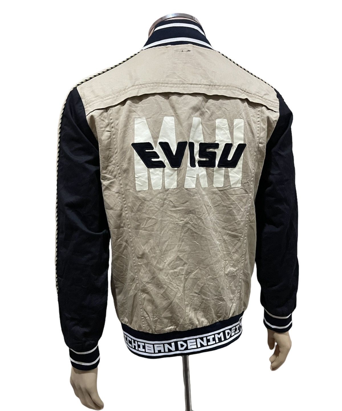 Evisu RARE🔥 Evisu Custom Made Ichiban Denim Deity Jacket | Grailed