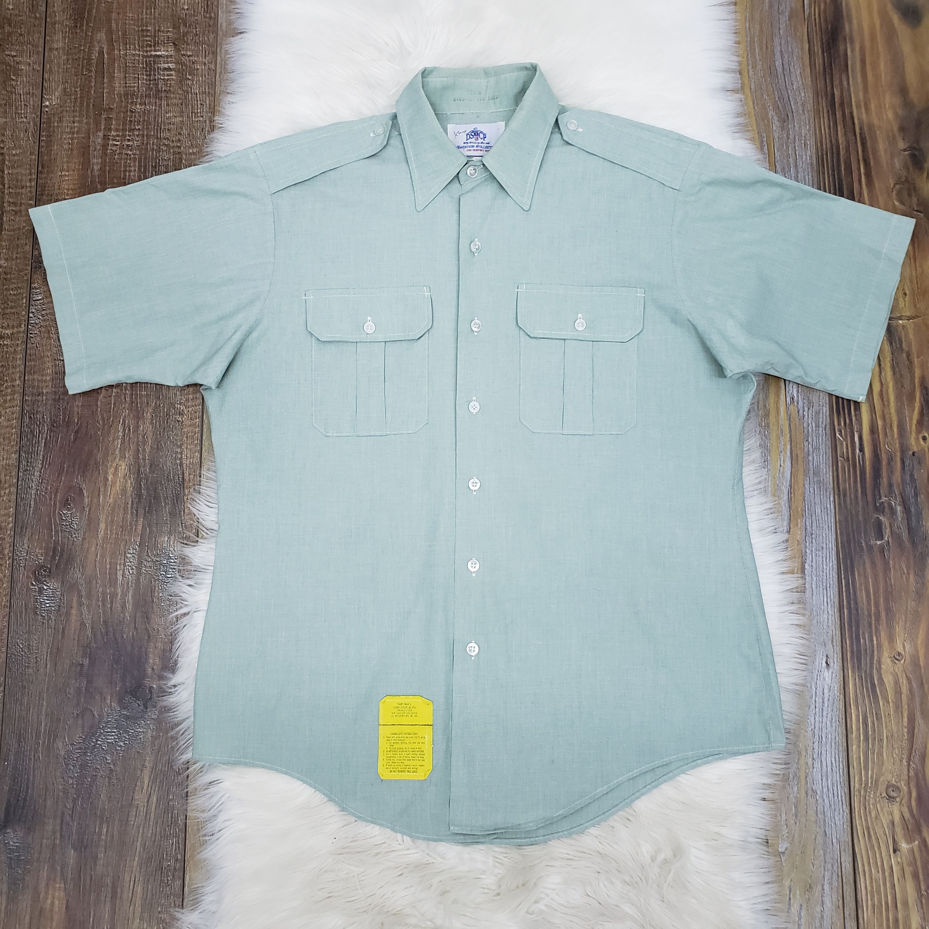 Vintage DSCP Garrison Collection Military Uniform Shirt 16.5 | Grailed