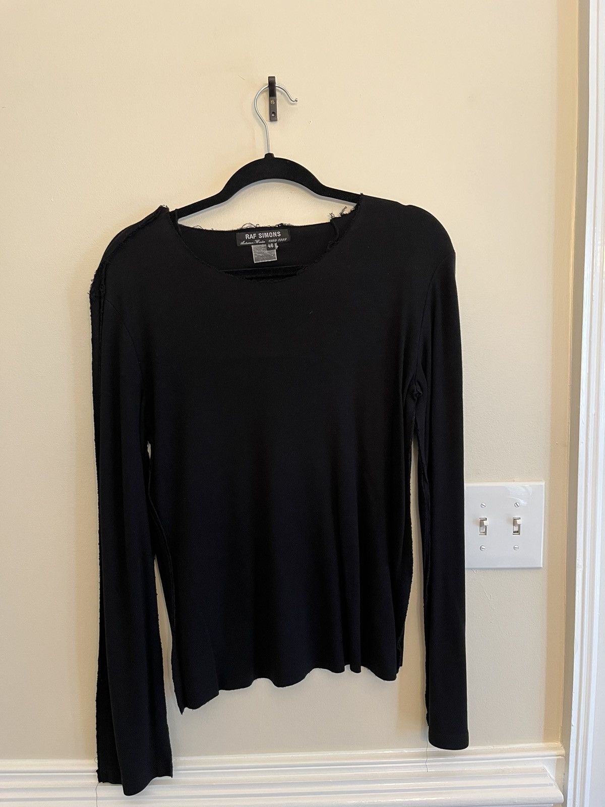 Raf Simons Raf Simons AW98 Radioactivity Fray Neck | Grailed