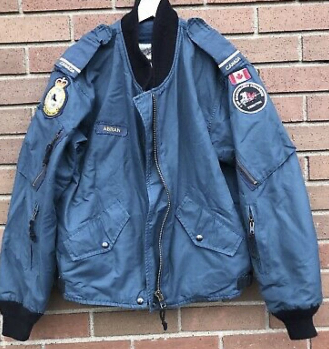 Military × Surplus × Vintage Vintage Blue Summer Flight Jacket | Grailed