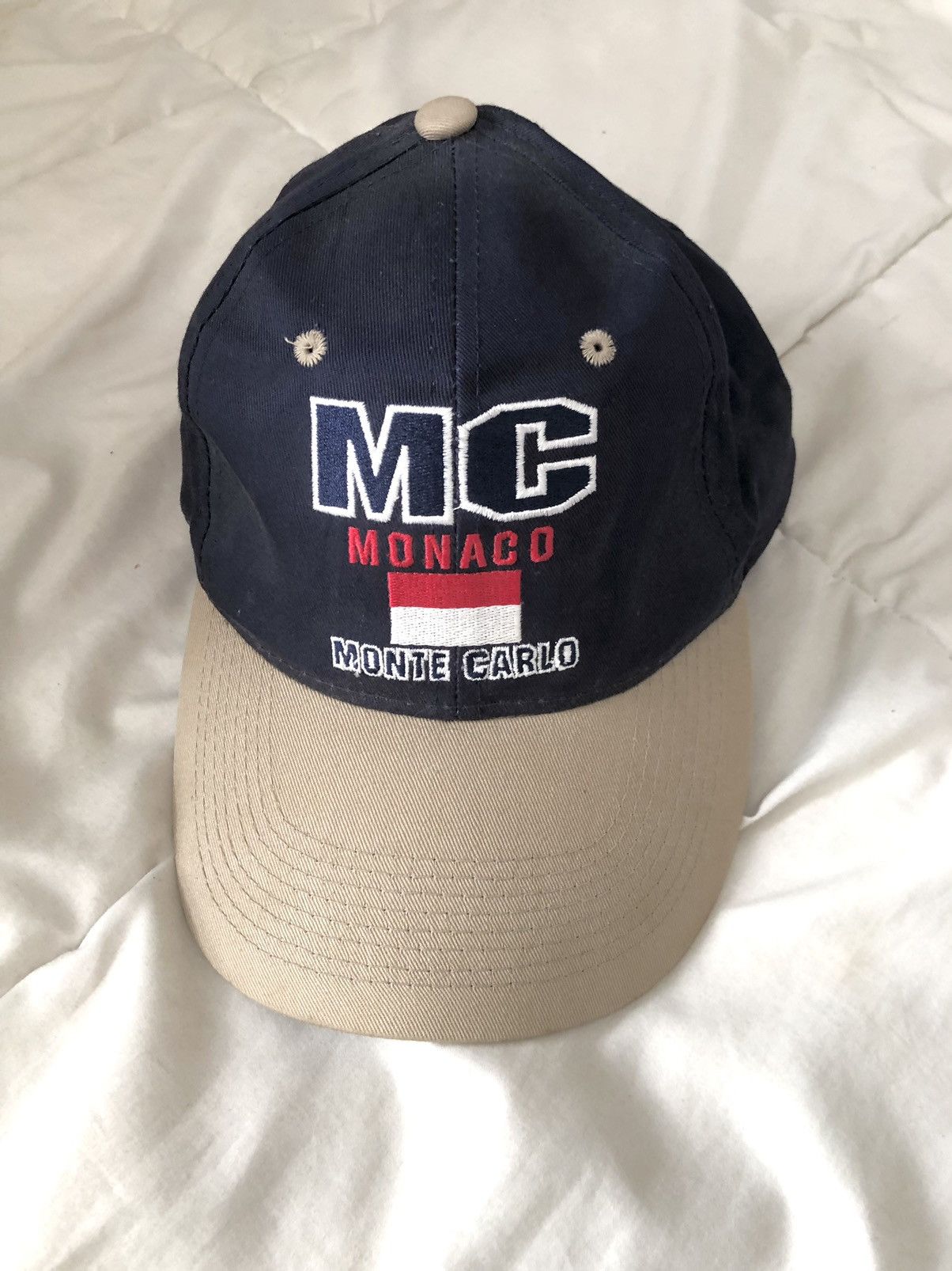 Streetwear × Vintage Vintage Monaco Monte Carlo Embroidered Hat Cap ...