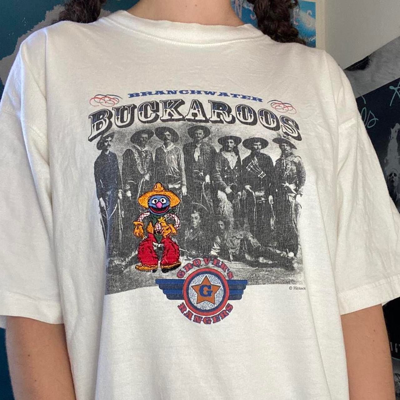 Other × Vintage Vintage 1990s Sesame Street Grover Cowboy Western ...