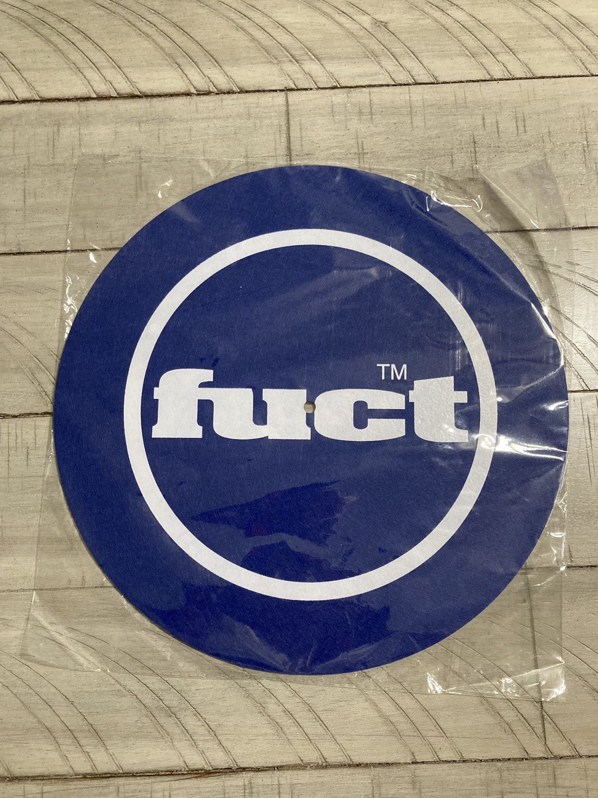 FUCT Fuct OG Logo slipmat blue | Grailed