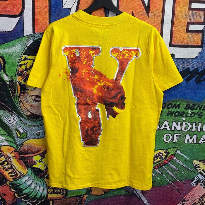 Vlone Vlone x Juice WRLD Collab Tee Shirt size Small | Grailed
