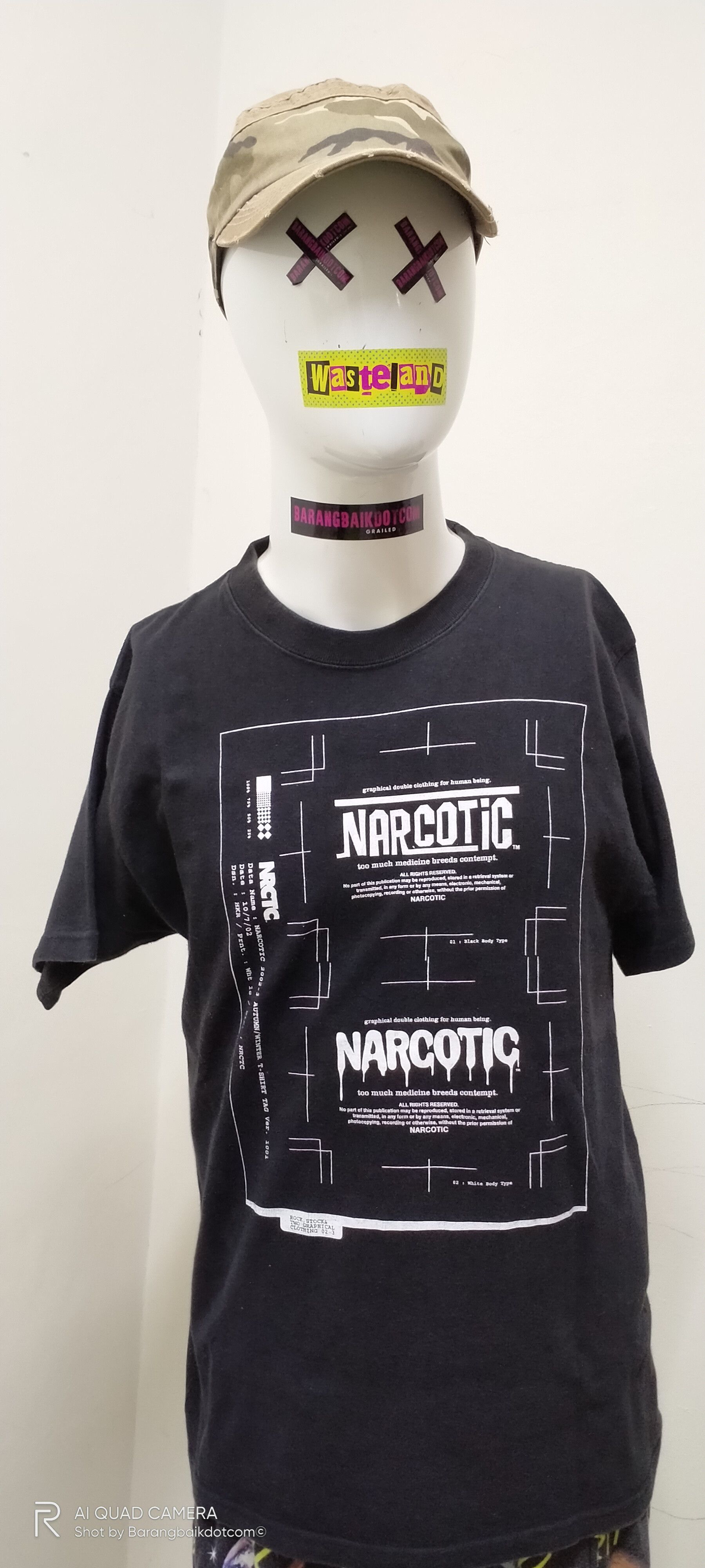 Band Tees × Vintage Y2K Narcotic rock band T-Shirt | Grailed