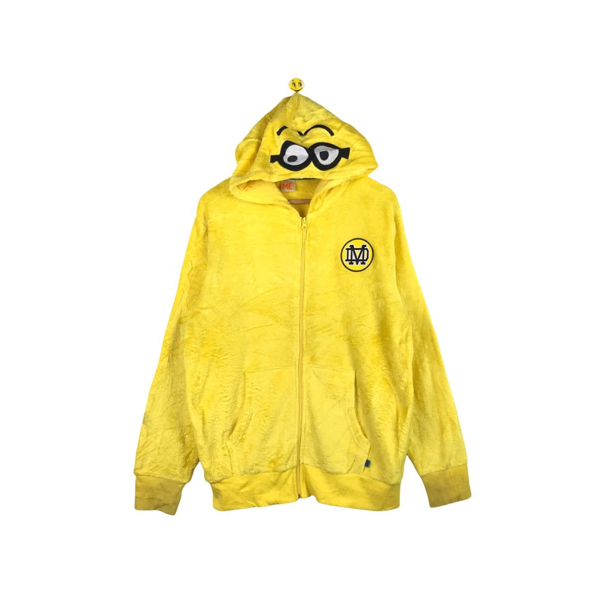 Cartoon Network × Disney × Japanese Brand Vintage Minion Fleece Hoodies ...