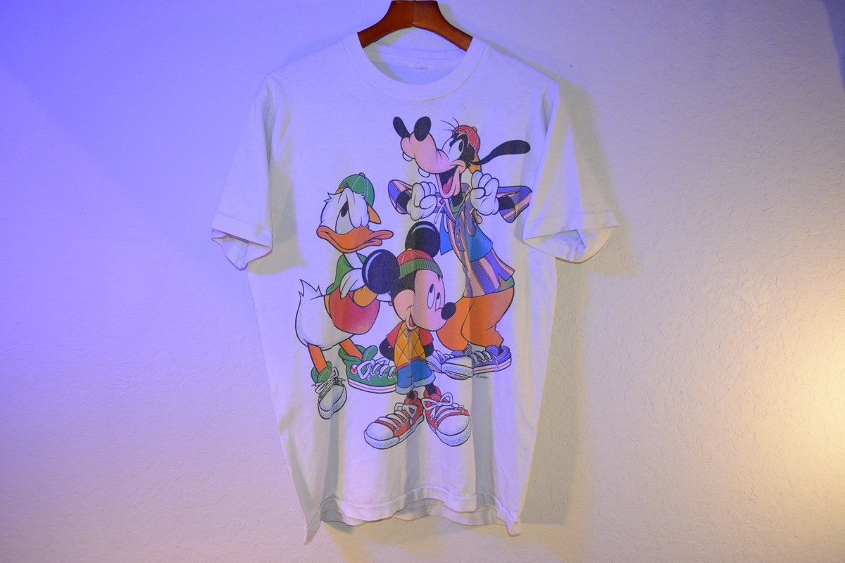 Disney × Rap Tees × Vintage Vintage 90s Disney Mickey Mouse rap tee ...