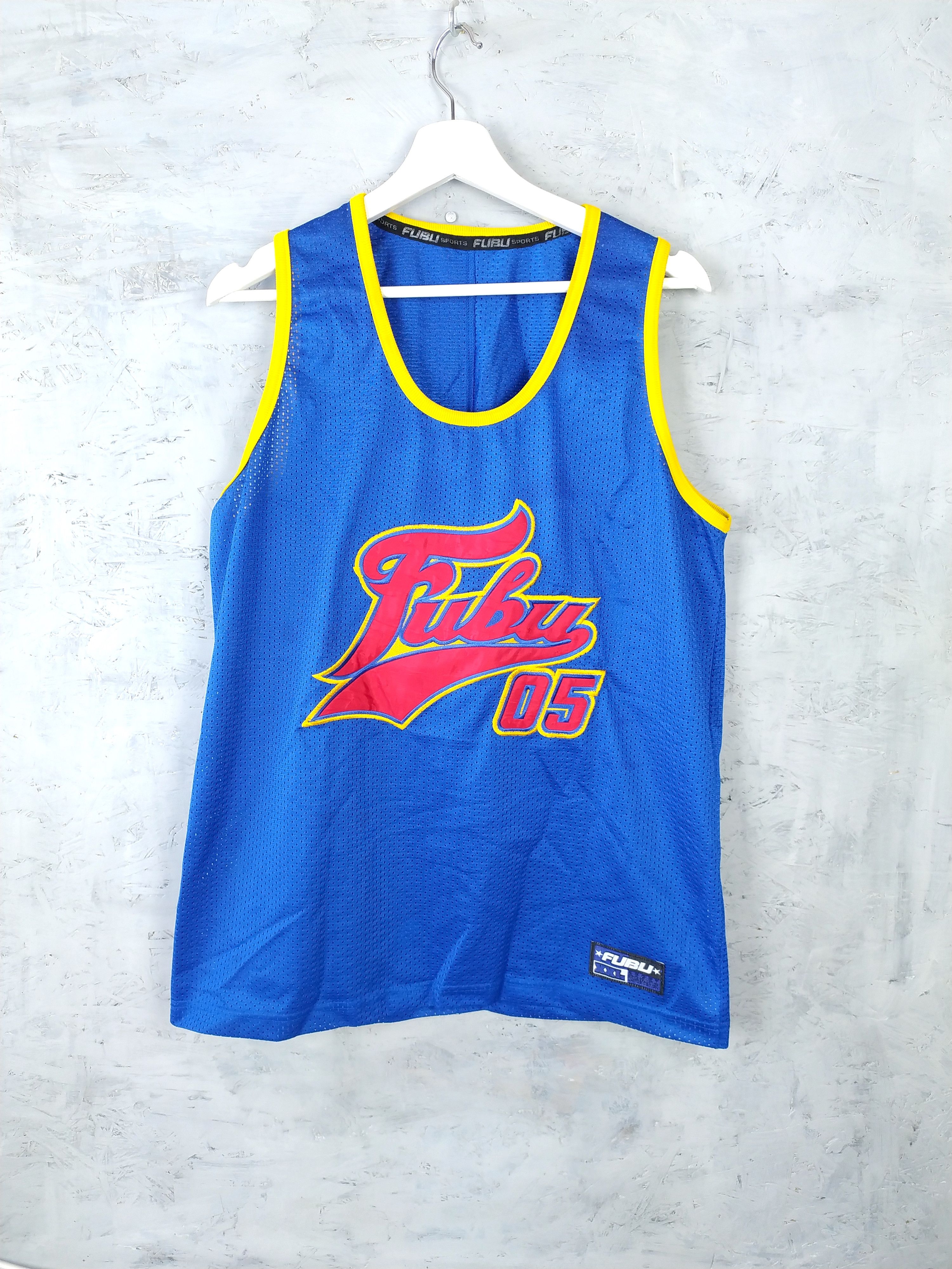 Fubu × Vintage Fubu Sports 2005 tank top jersey | Grailed