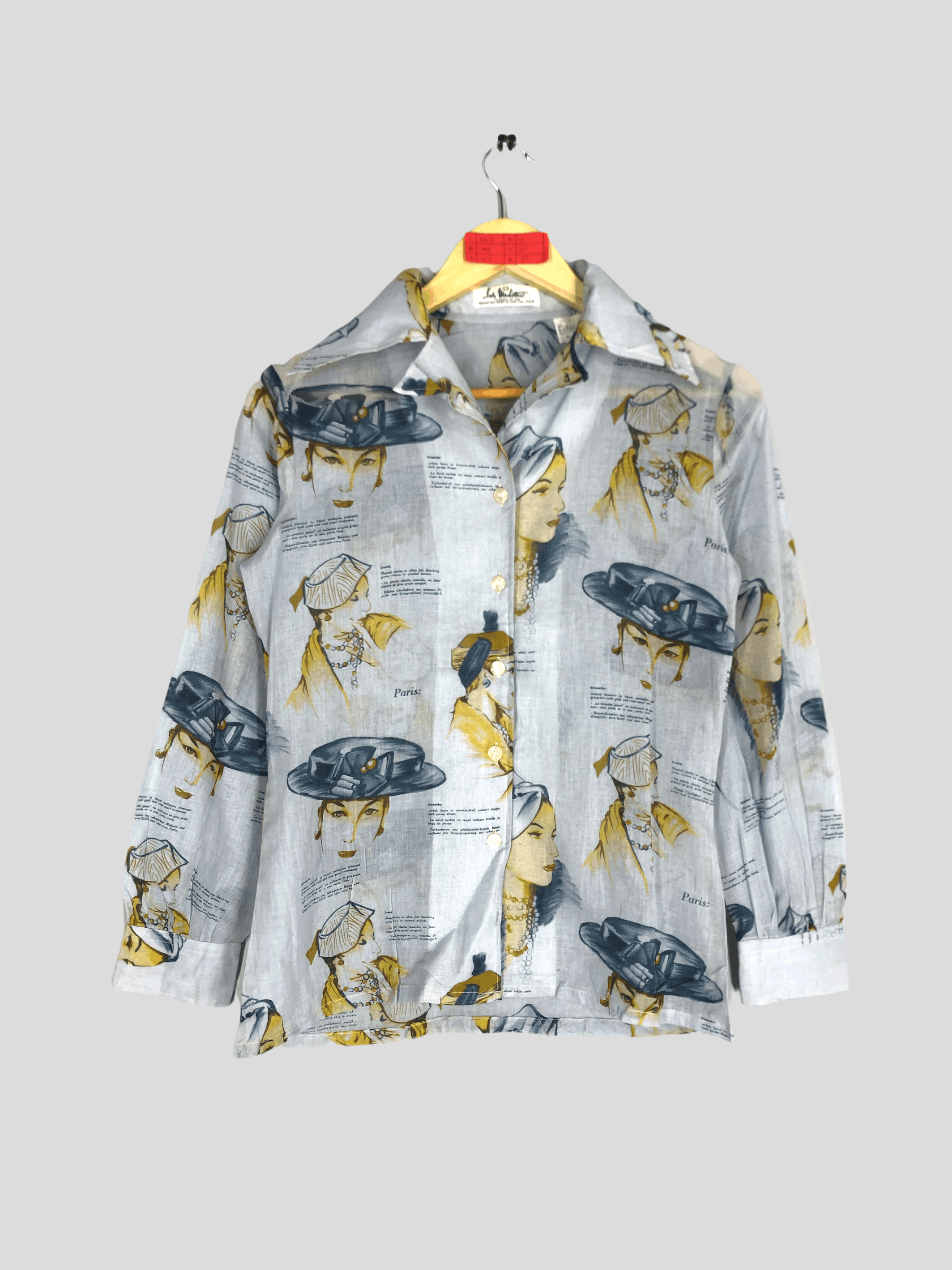 Vintage Vintage 70s 80s Lady Manhattan Printed button Down Shirts | Grailed