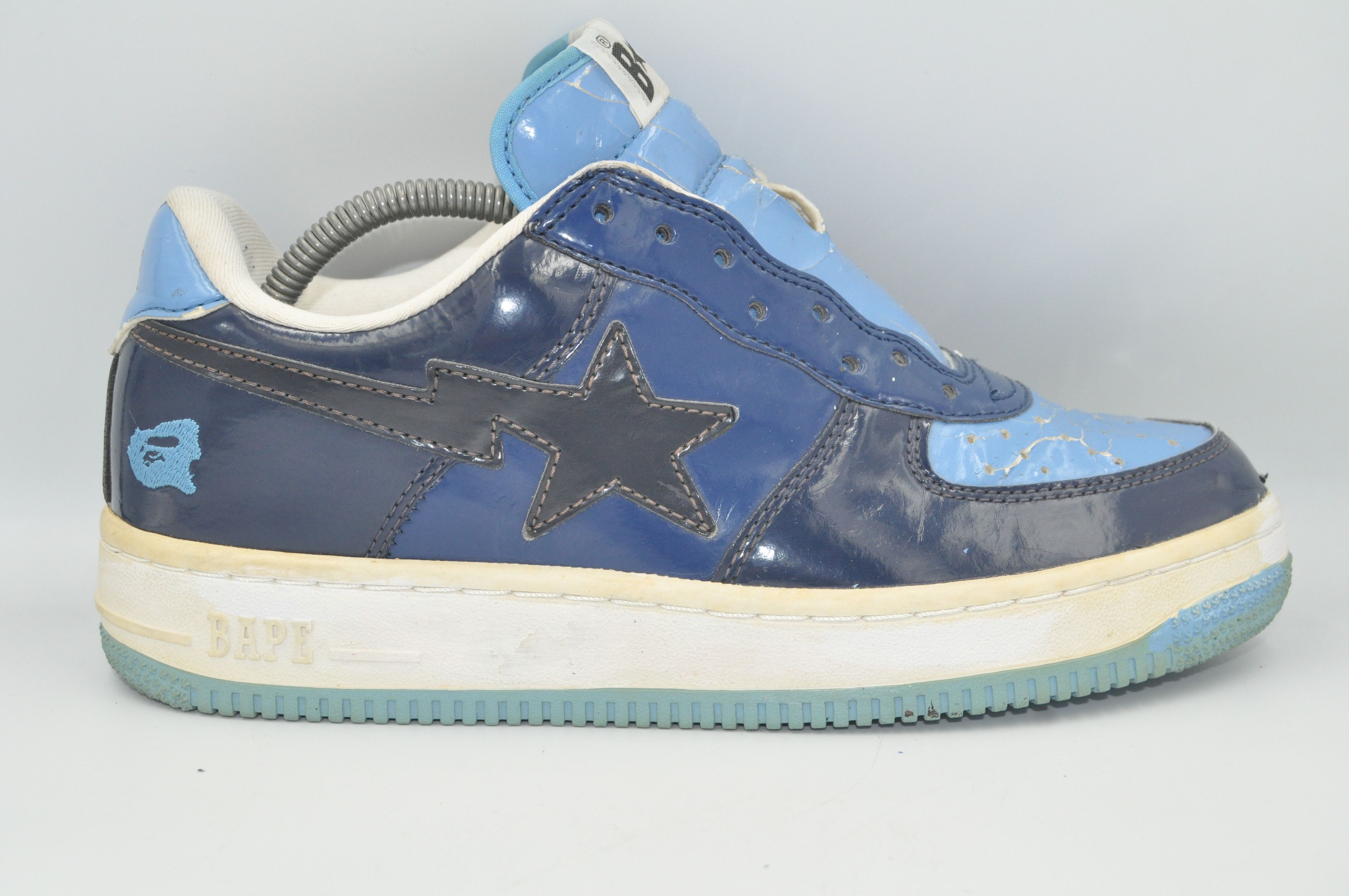 Bape Bape - 2006 - FS-001 - Blue Camo Bapesta | Grailed