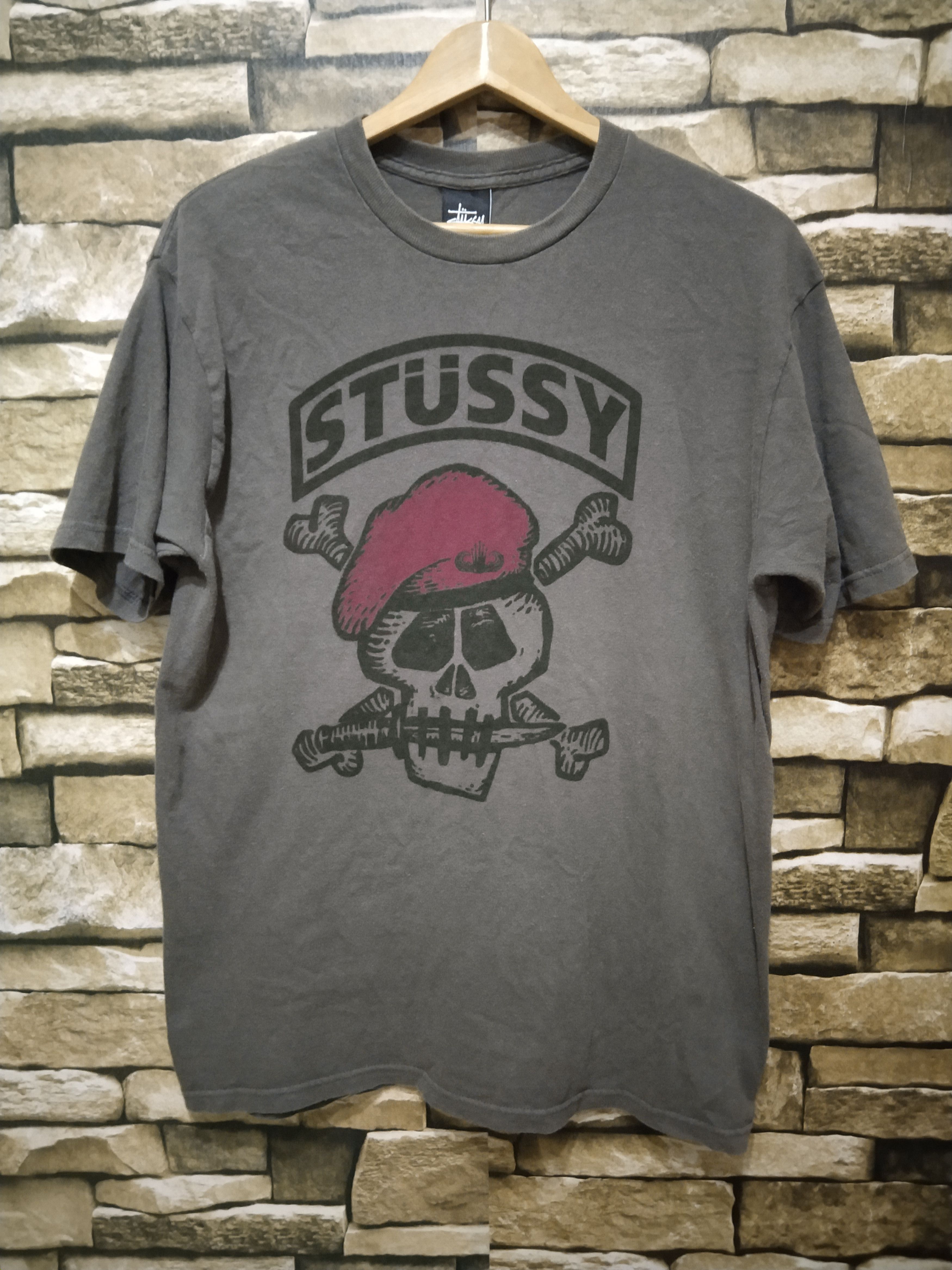 Stussy Stussy Skull Big Logo | Grailed