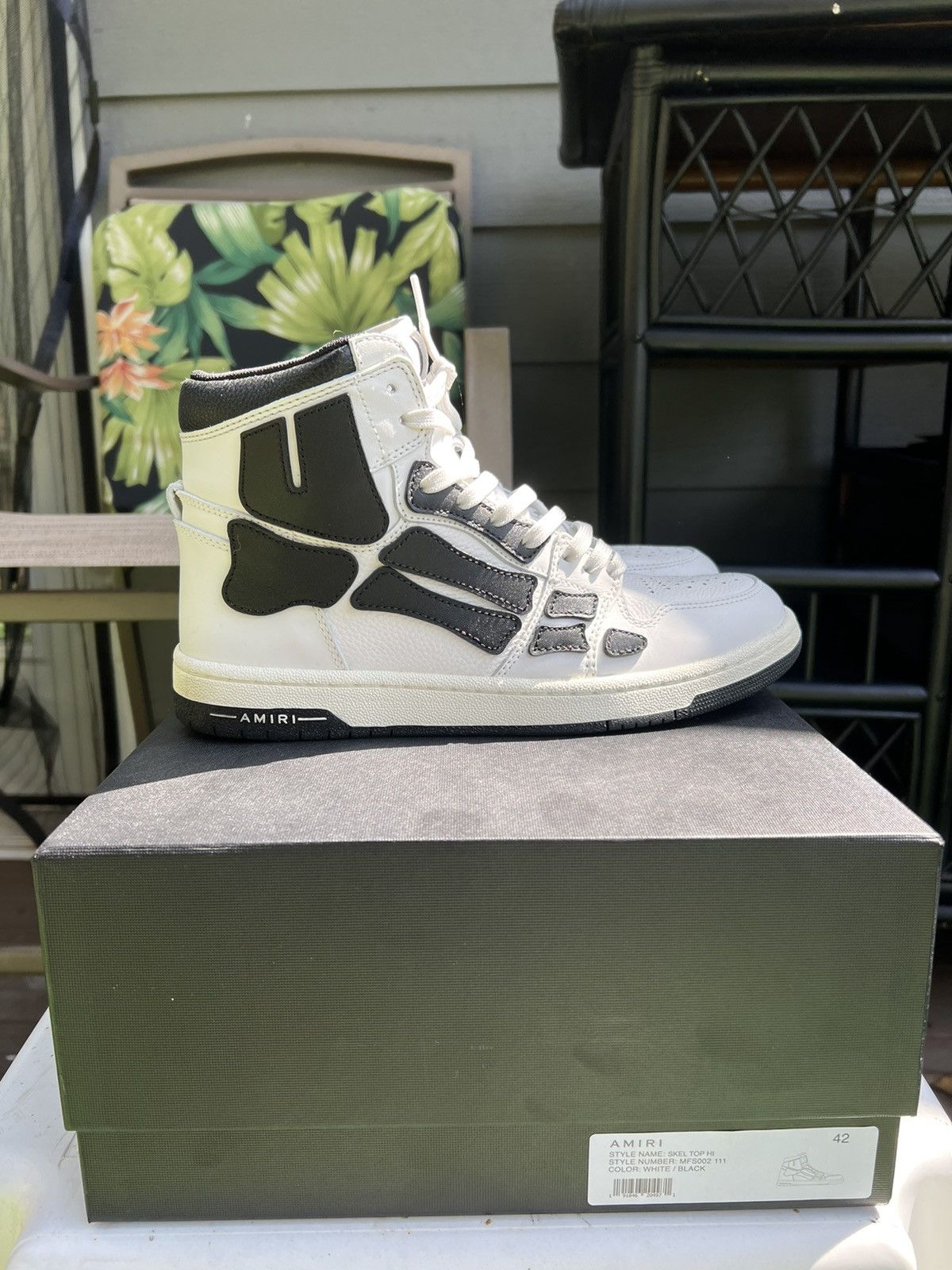 Amiri Amiri Skel Top Hi | Grailed