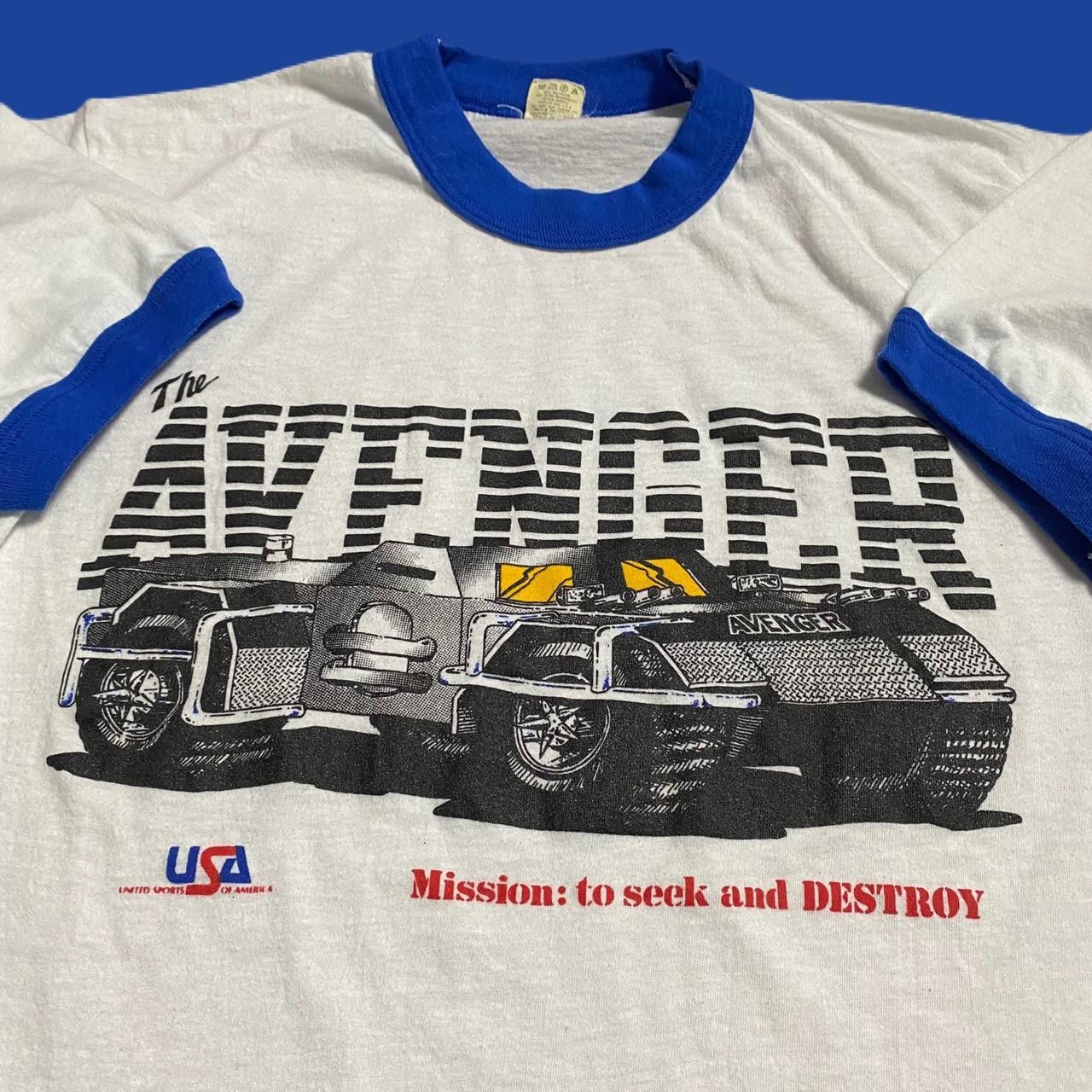 Military × Vintage vintage military vehicle ringer shirt | Grailed