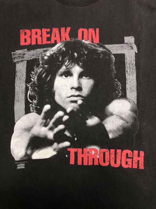 Rock Band VINTAGE 90s JIM MORRISON BREAK ON THROUGH MADE IN USA 🇺🇸🇺🇸 ...