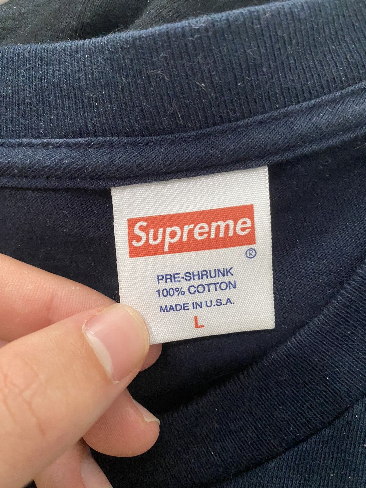 Supreme Supreme x Toshio Maeda Overfiend Blue tee | Grailed