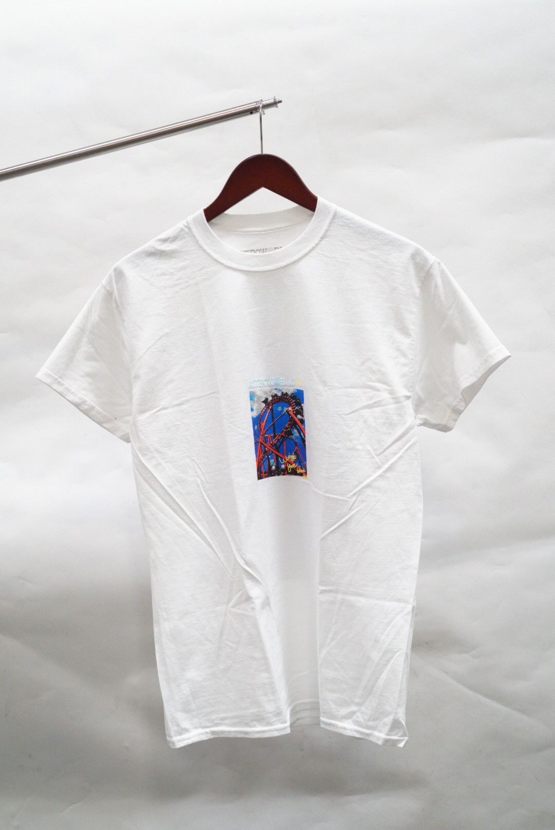 Travis Scott TRAVIS SCOTT Roller Coaster Tee White | Grailed