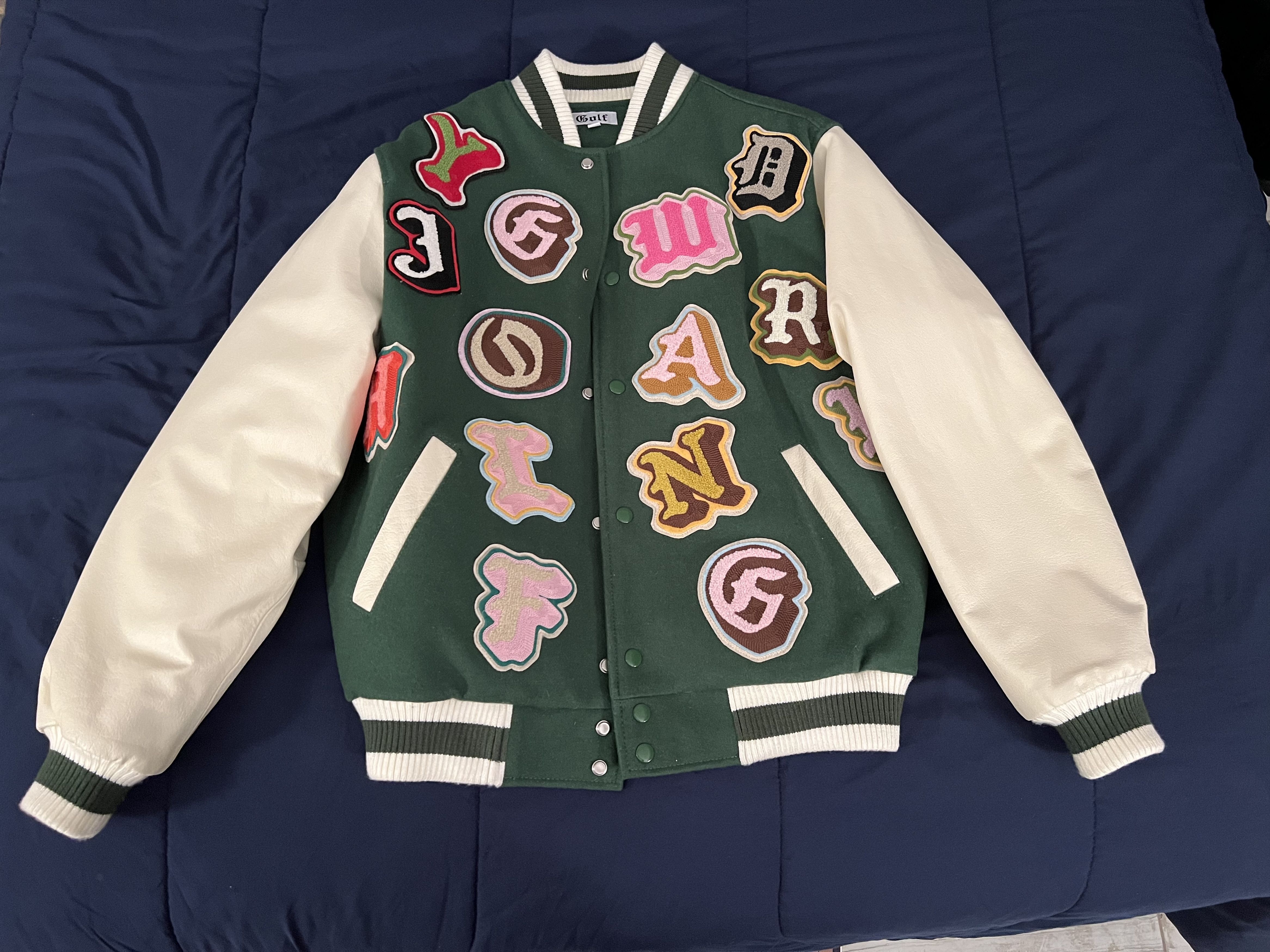 Golf Wang golf wang varsity jacket | Grailed