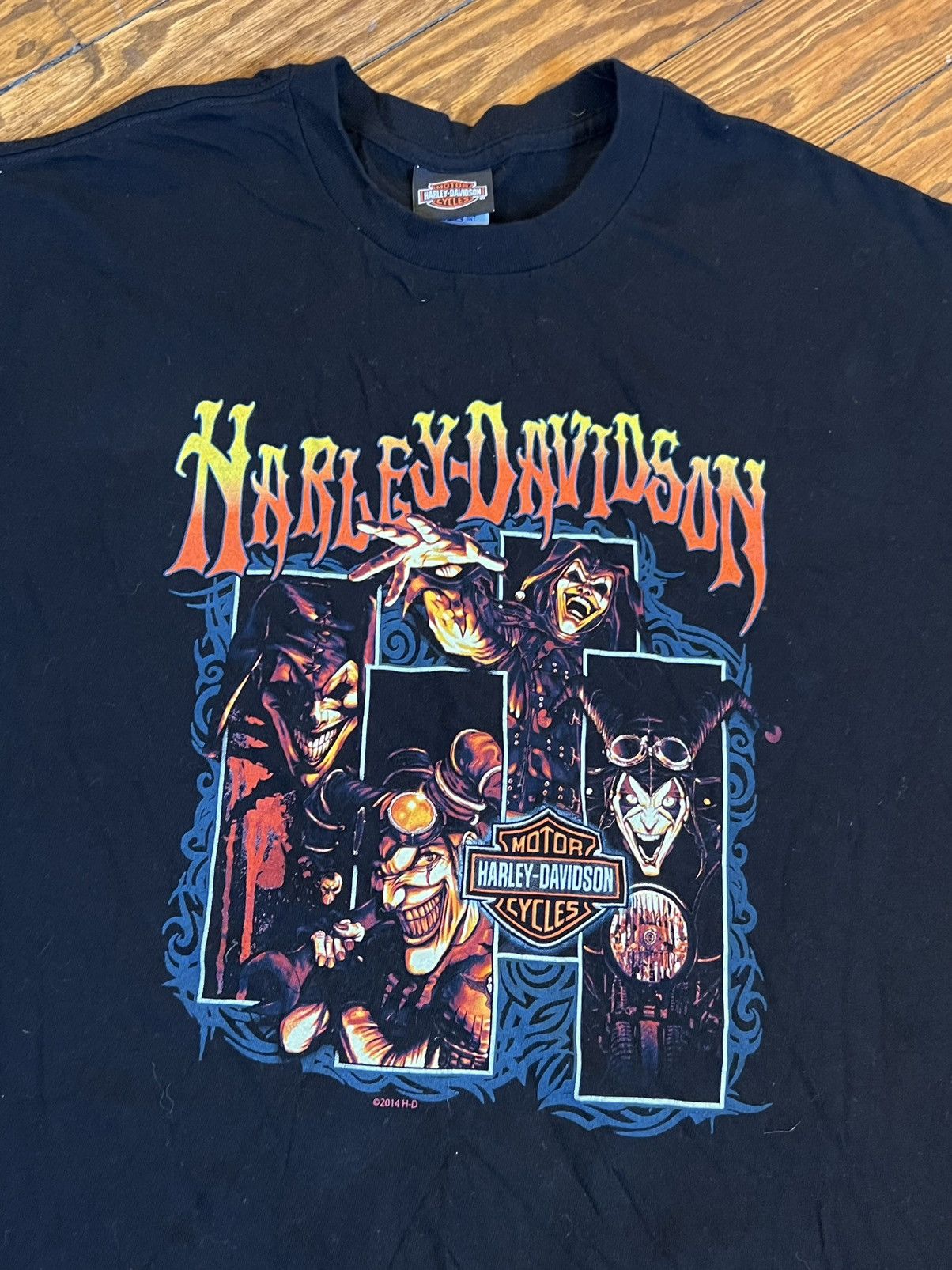 Harley Davidson × Vintage Killer Clowns Shirt | Grailed