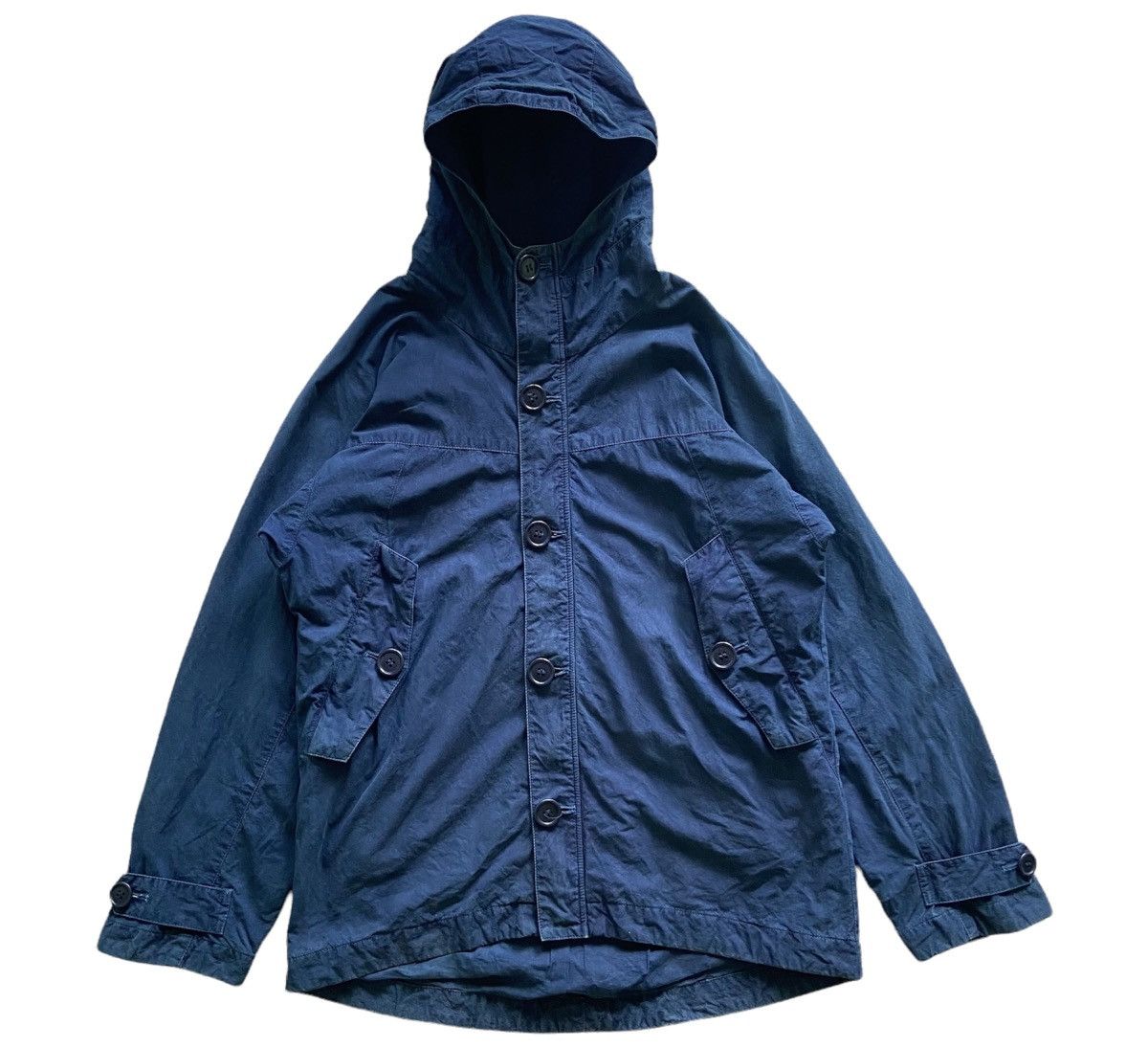 Blue Blue Japan Blue Blue Japan Indigo Dye Parka Jacket | Grailed