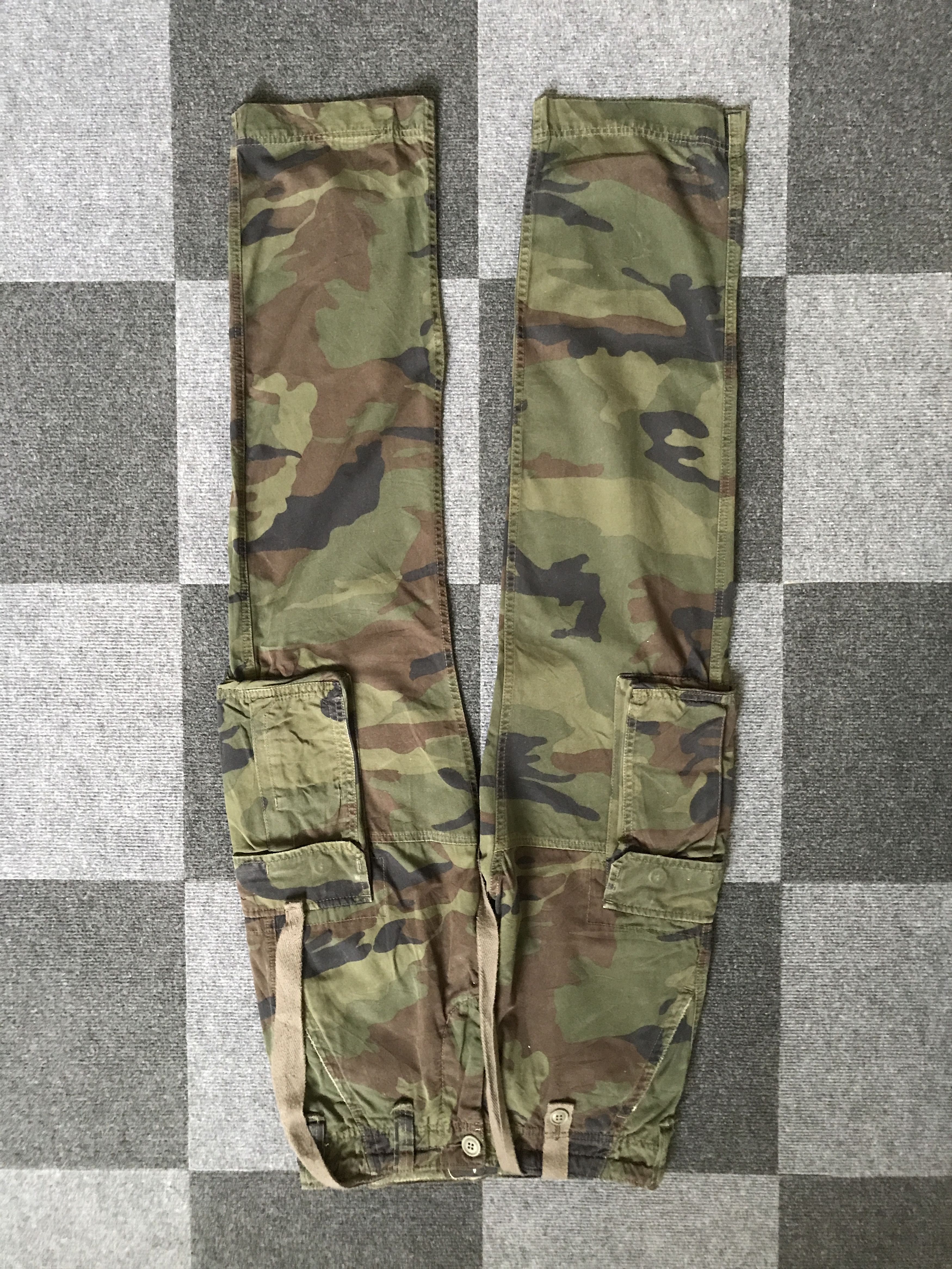 Alpha Industries × Military CP117 ALPHA IND. Military Camo Cargo Pant ...