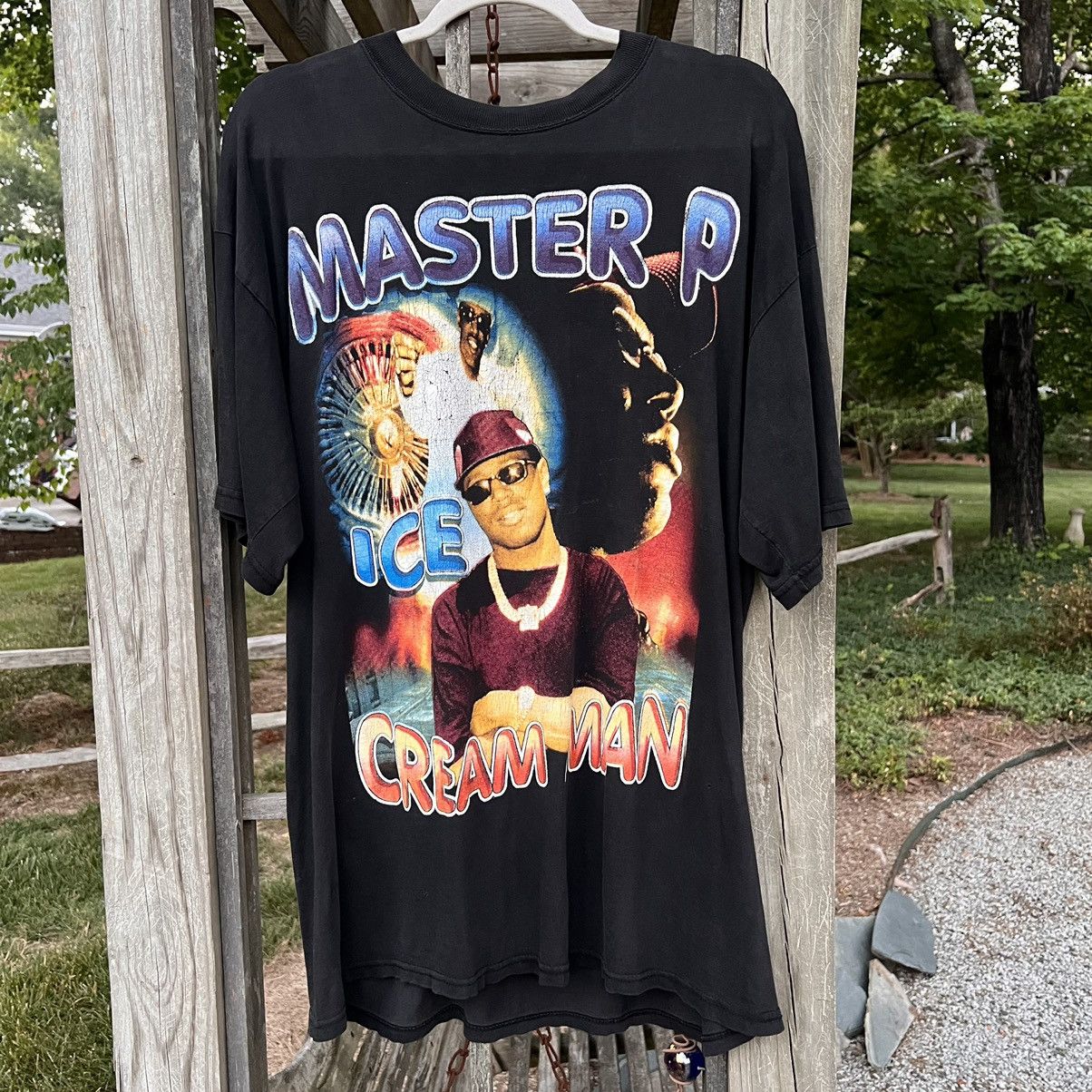 Rap Tees × Vintage Master P Rap Ice Cream Man 1990s Rap Tee Mens Size ...