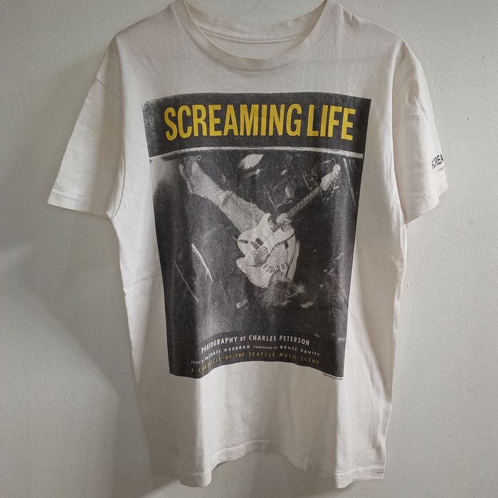 Nirvana Vintage Screaming Life Kurt Cobain Photo by Charles Peterson ...