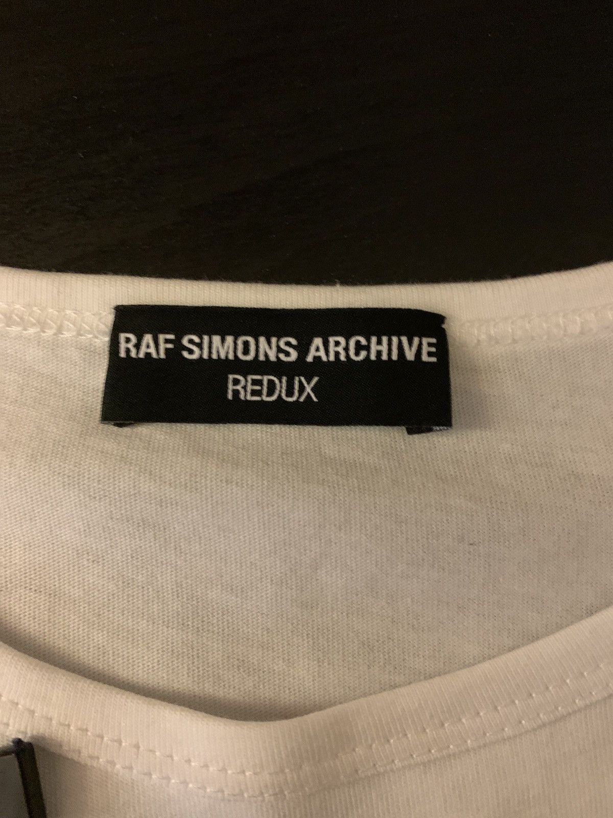 Raf Simons LAST DROP Raf Simons Kollaps Sleeveless Tank (Archive Redux ...