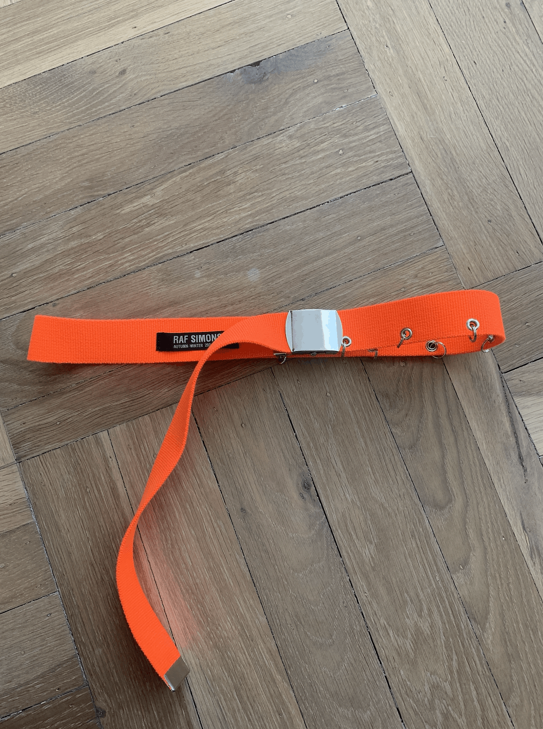 Raf Simons Raf Simons 2004/05 Waves Collection belt show piece | Grailed