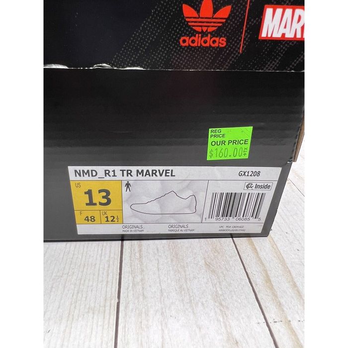 Adidas adidad NMD R1 Trail Guardians of the Galaxy Groot Mens 13 | Grailed