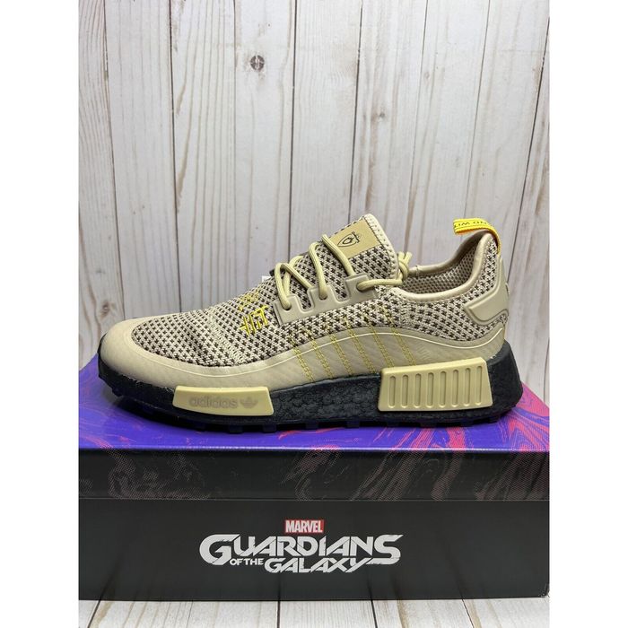 Adidas adidad NMD R1 Trail Guardians of the Galaxy Groot Mens 13 | Grailed