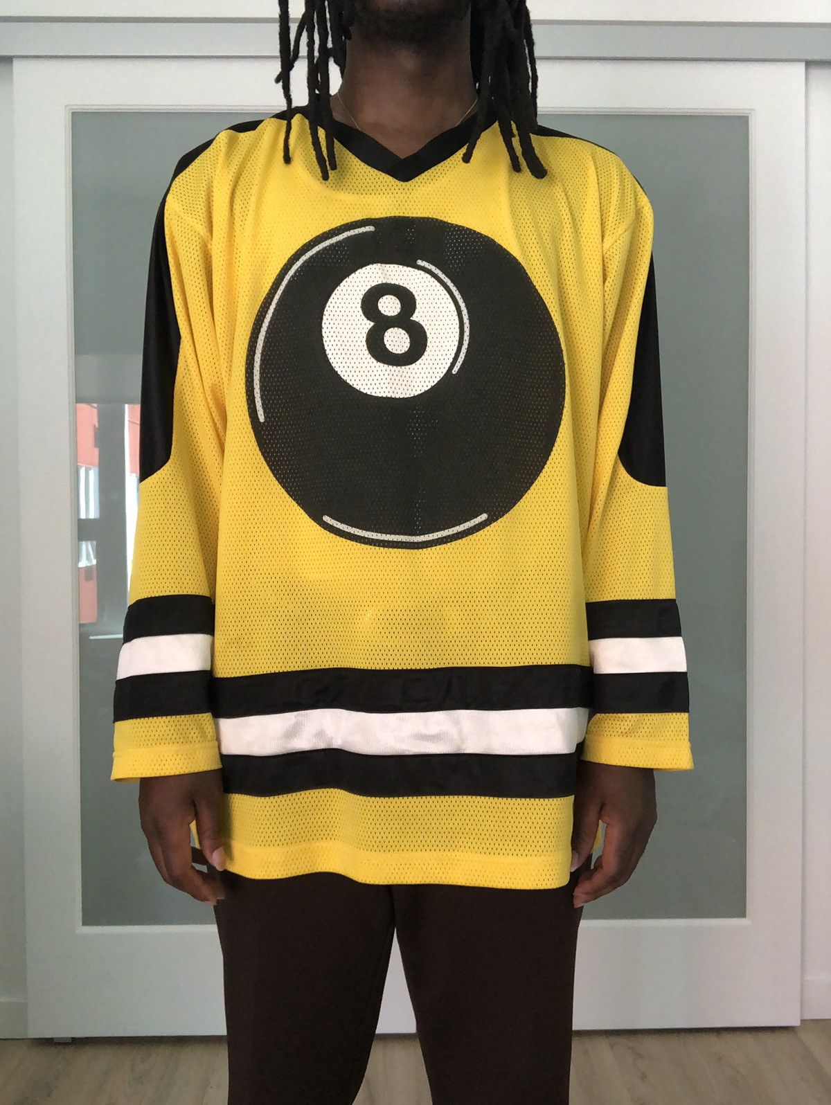 Joe Boxer × Vintage Vintage 1990s Joe Boxer 8 Ball hockey jersey | Grailed