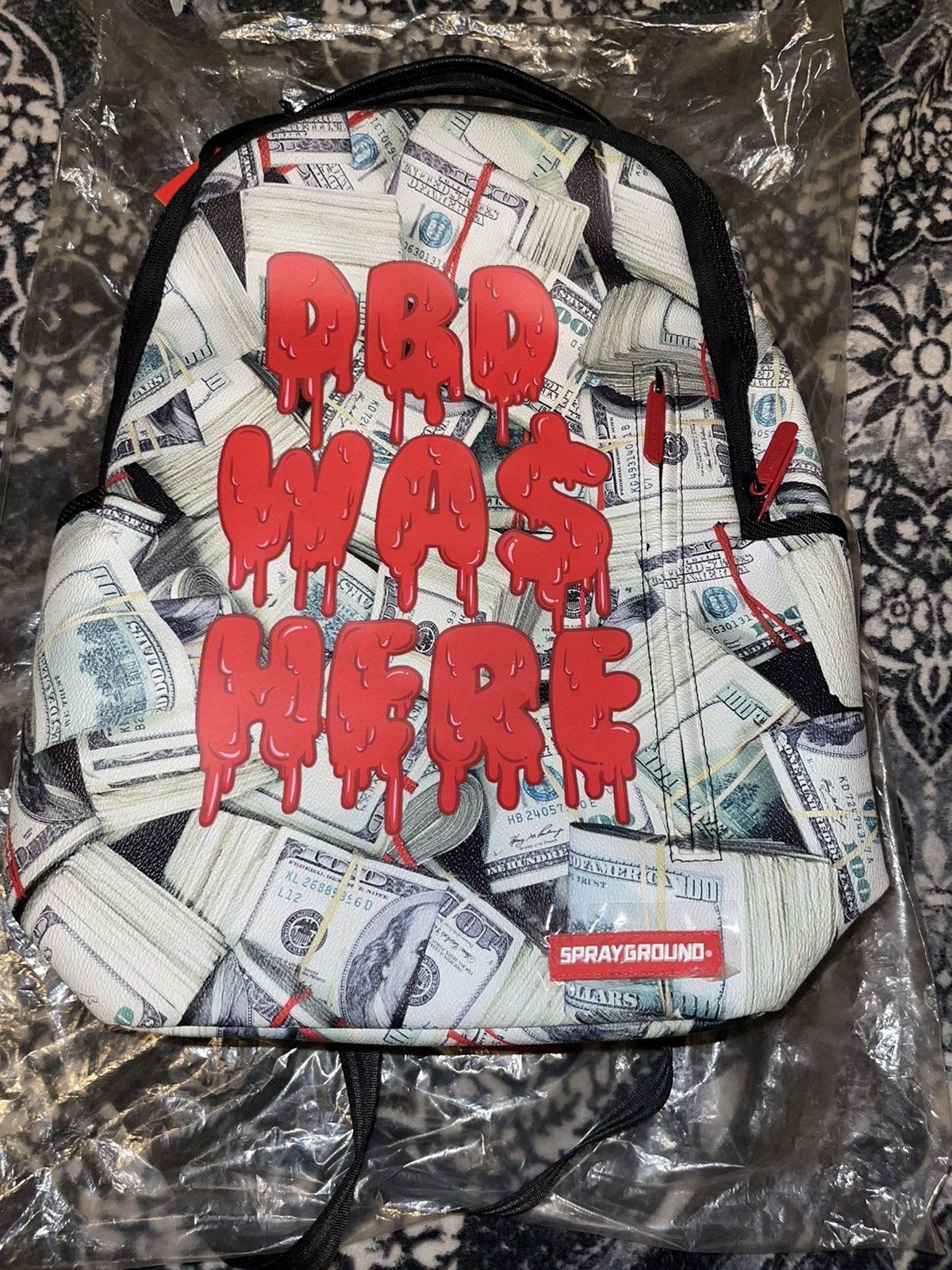 Sprayground Spray ground Money Drip DBD WAS HERE Limited Edition 1/100 ...