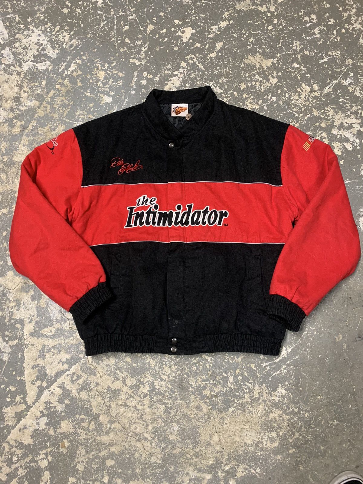 NASCAR × Vintage Dale Earnhardt The Intimidator Winners Circle Jacket ...