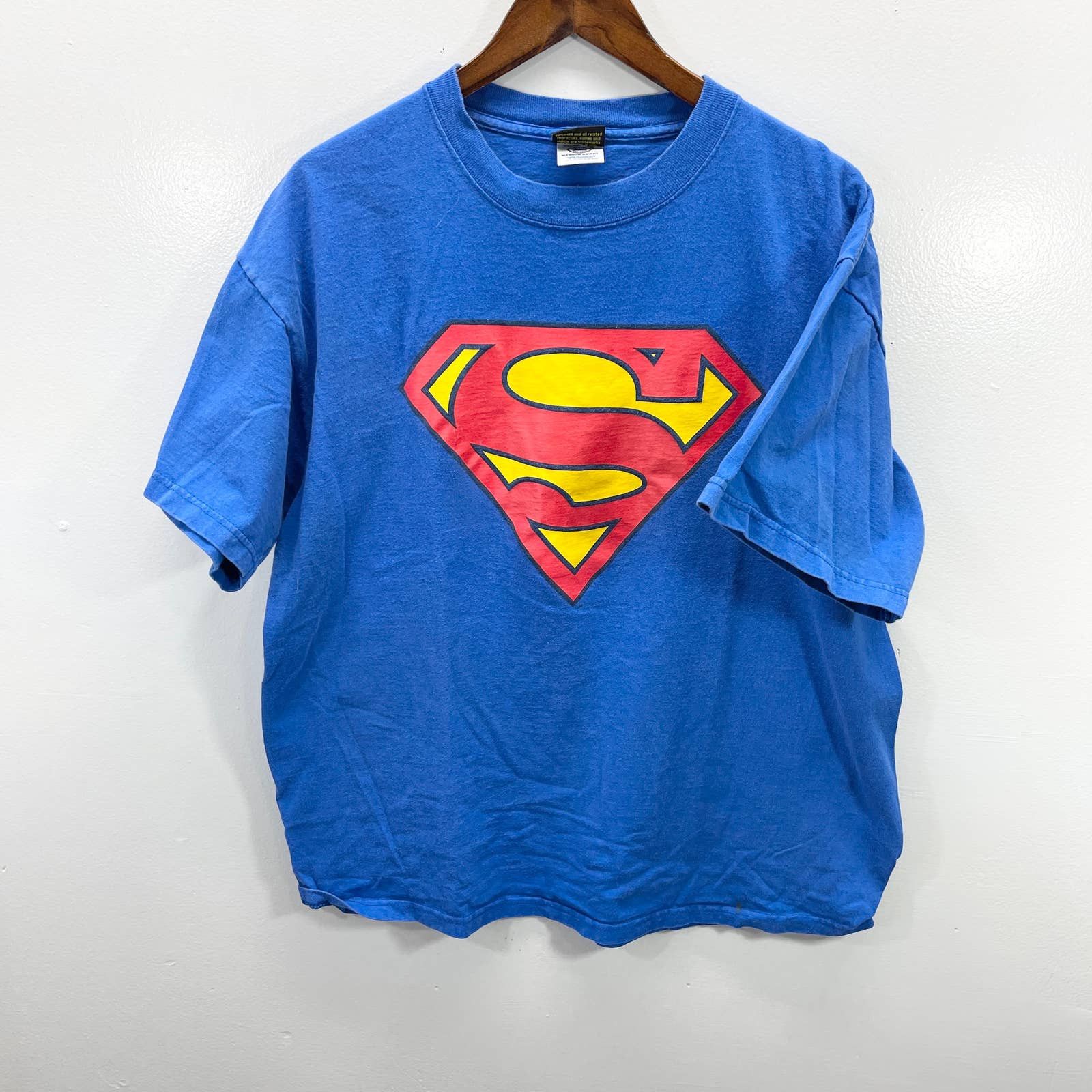 Vintage VINTAGE 2001 DC Universal Superman Logo Shirt | Grailed