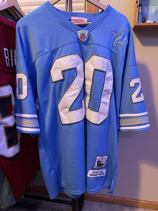 Mitchell & Ness Throwback Barry sanders lions jersey | Grailed
