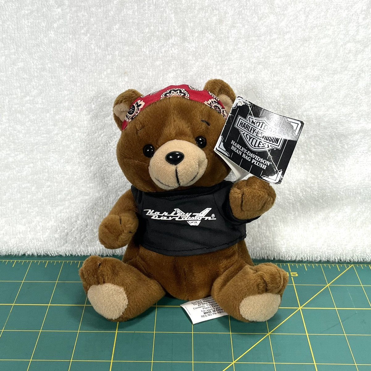 Harley Davidson × Vintage Vintage NWT Harley Davidson 1997 Roamer Bean ...