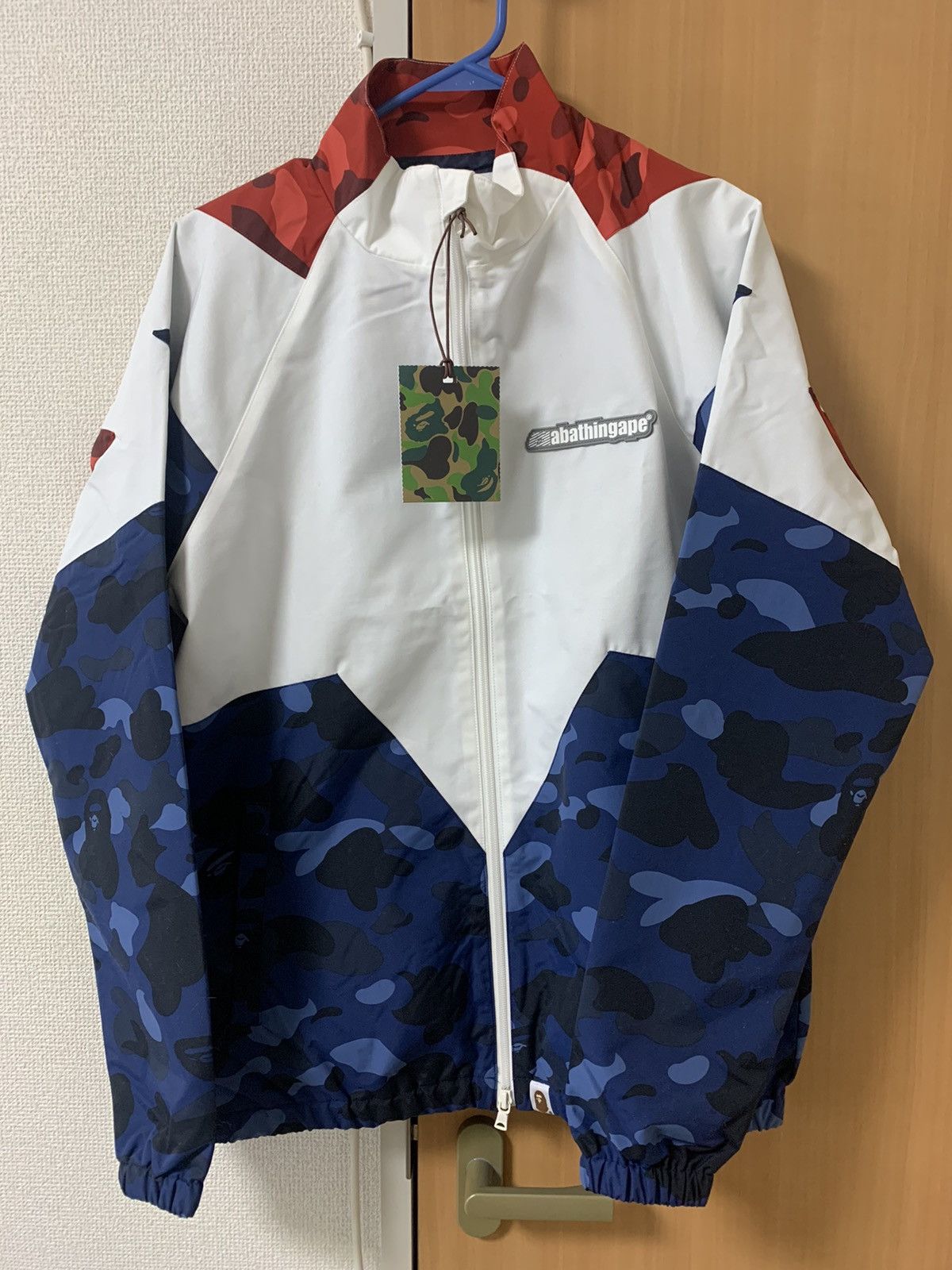 Bape Bape BapeSta Camo Track Jacket Small | Grailed