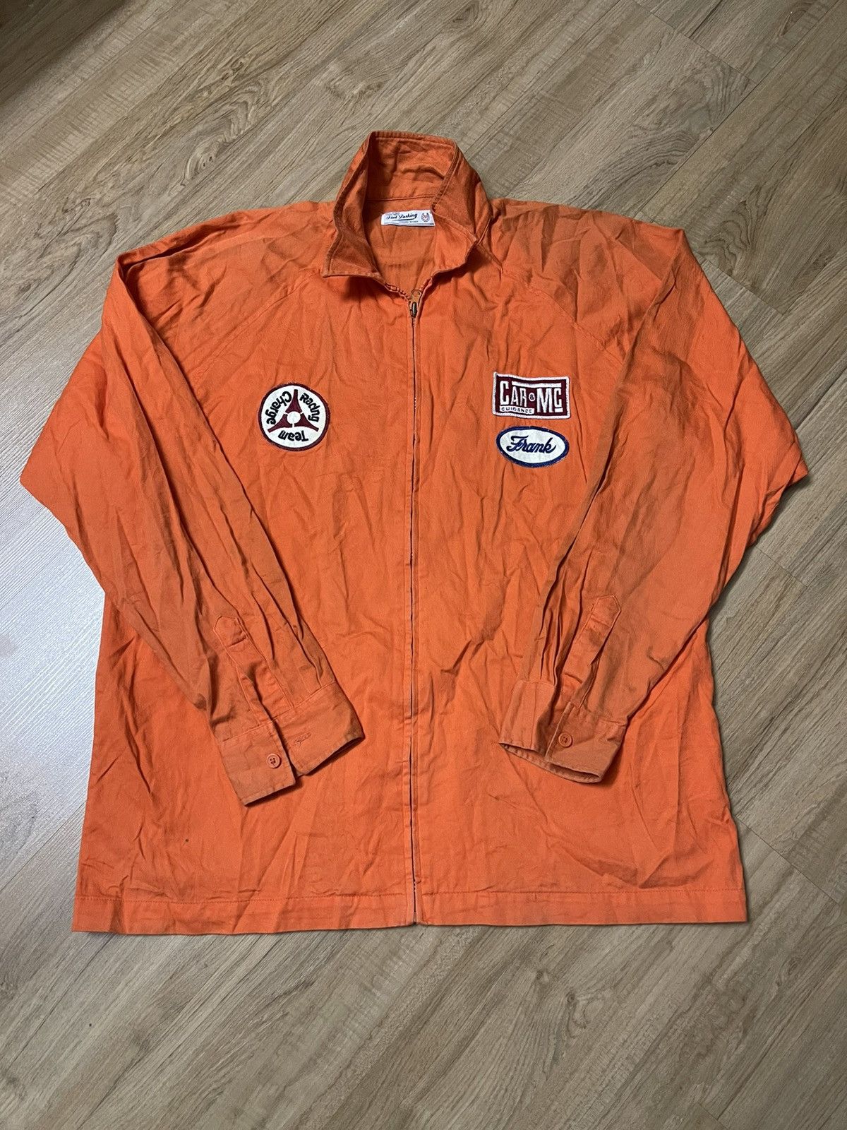 Racing × Vintage Vintage Charge Racing Team light worker jacket | Grailed