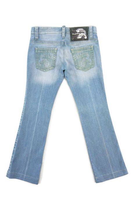 Byblos Bootcut Denim Low Rise Jeans Pants Made in Italy | Grailed