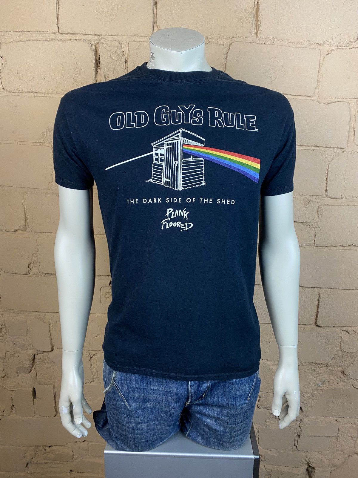 Vintage Vintage T-Shirt Old Guys Rule Plank Floored | Grailed