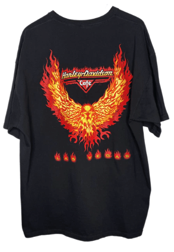 Vintage XXL Harley Phoenix Bird Las Vegas Made in USA VTG | Grailed