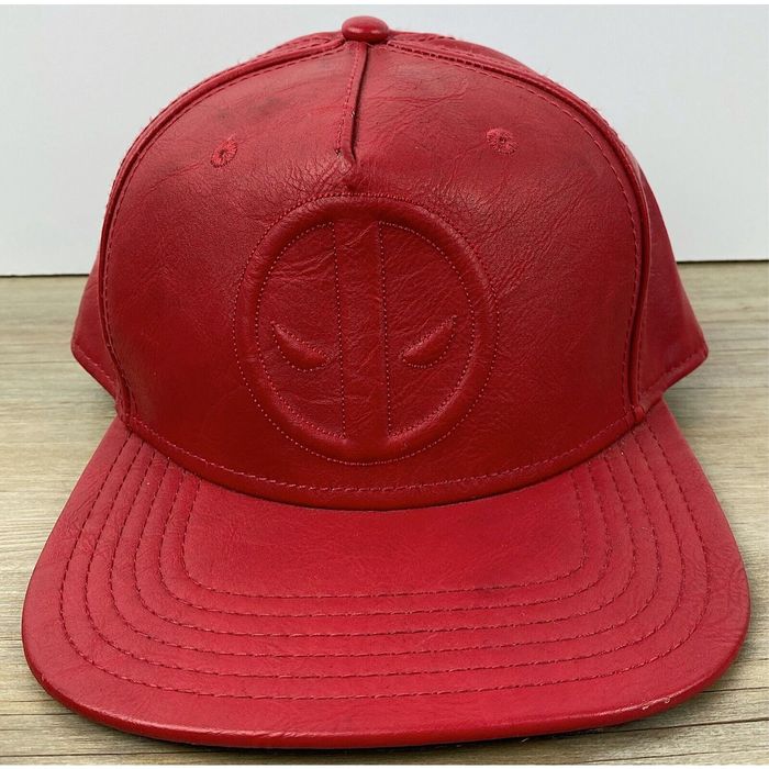 Other Deadpool Marvel Adult Size Adjustable Red Hat Cap | Grailed
