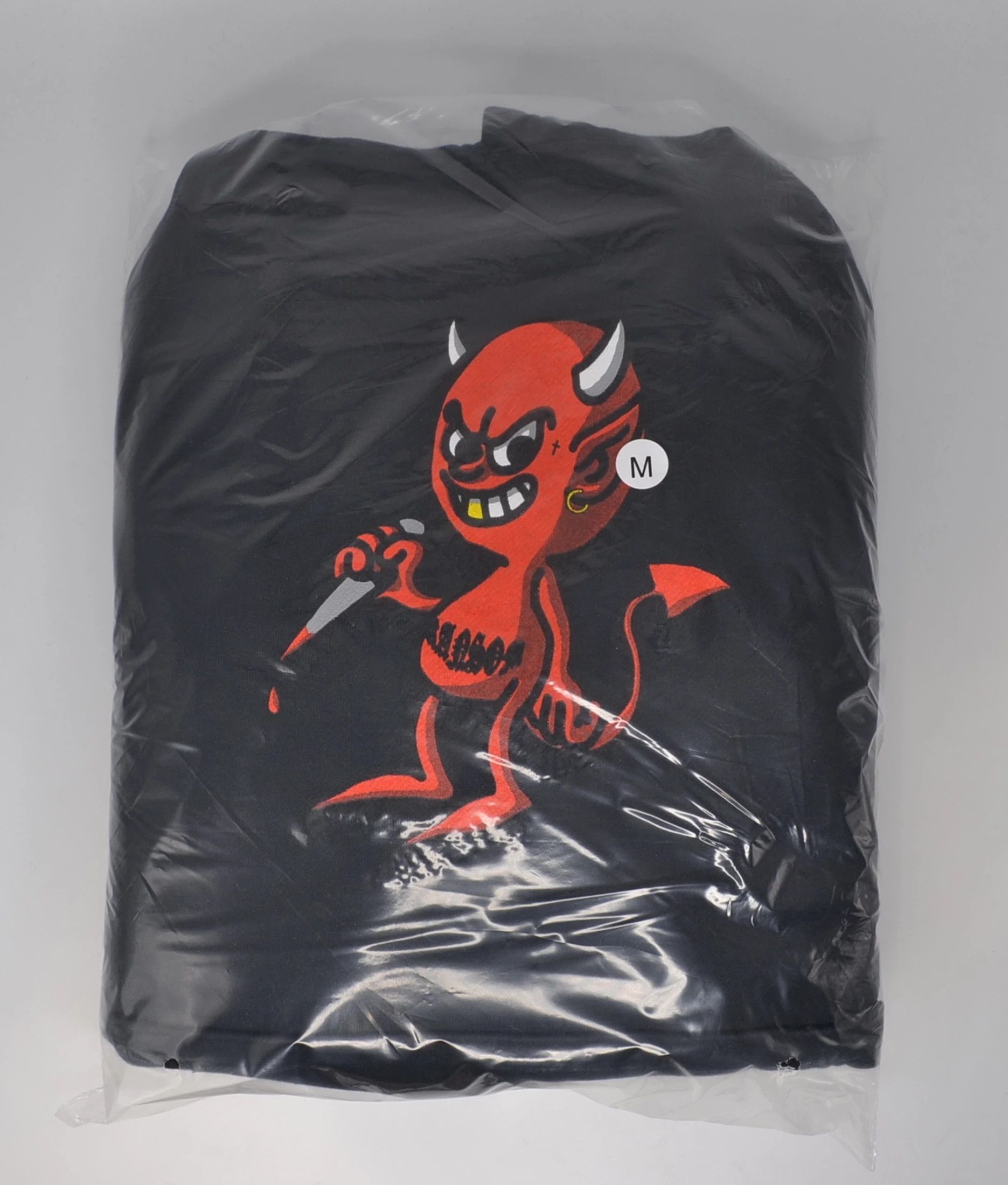 Ransom Clothing Ransom Devil Black Double Sided Hoodie MEDIUM DS | Grailed