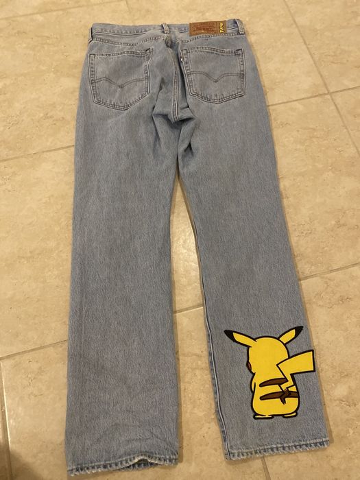 Levi's Levi’s x Pokémon pikachu denim pants | Grailed