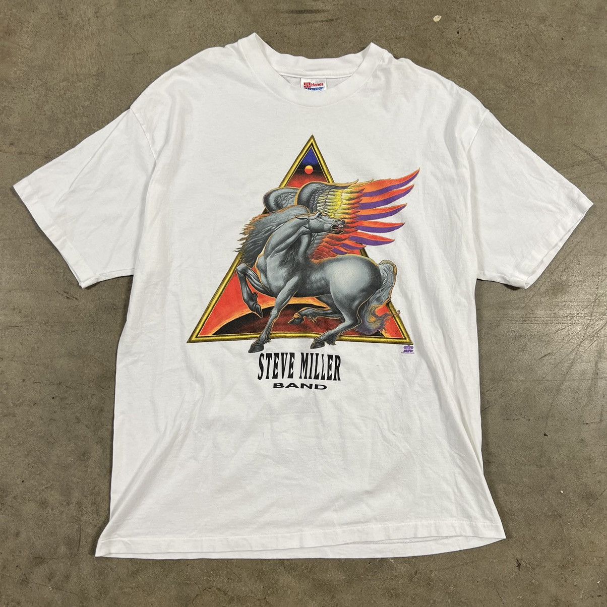 Vintage Vintage 1994 Steve Miller Band Rock And Roll Pegasus Shirt ...