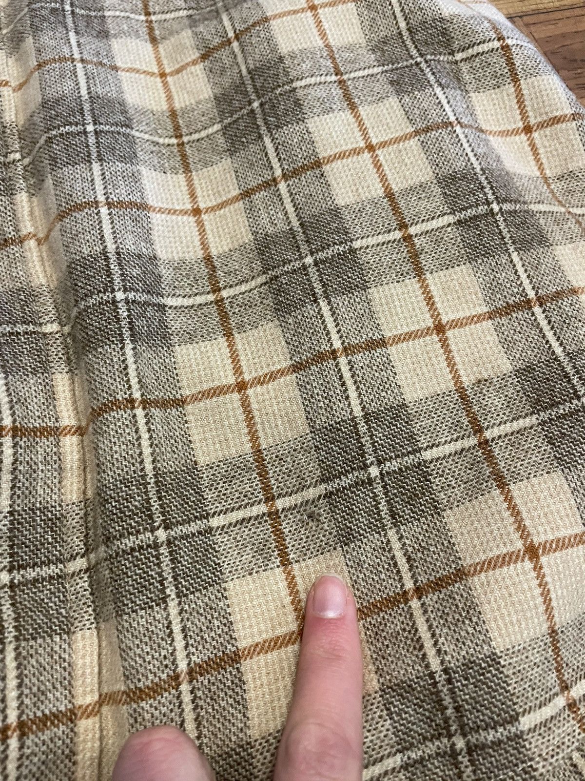 Pendleton Vintage 90s 80s Pendleton Plaid Flannel Button Up | Grailed