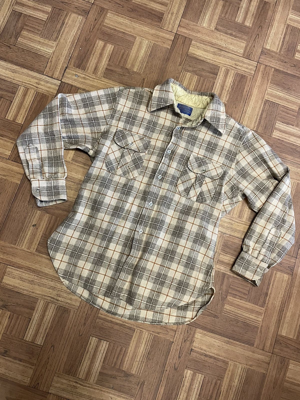 Pendleton Vintage 90s 80s Pendleton Plaid Flannel Button Up | Grailed