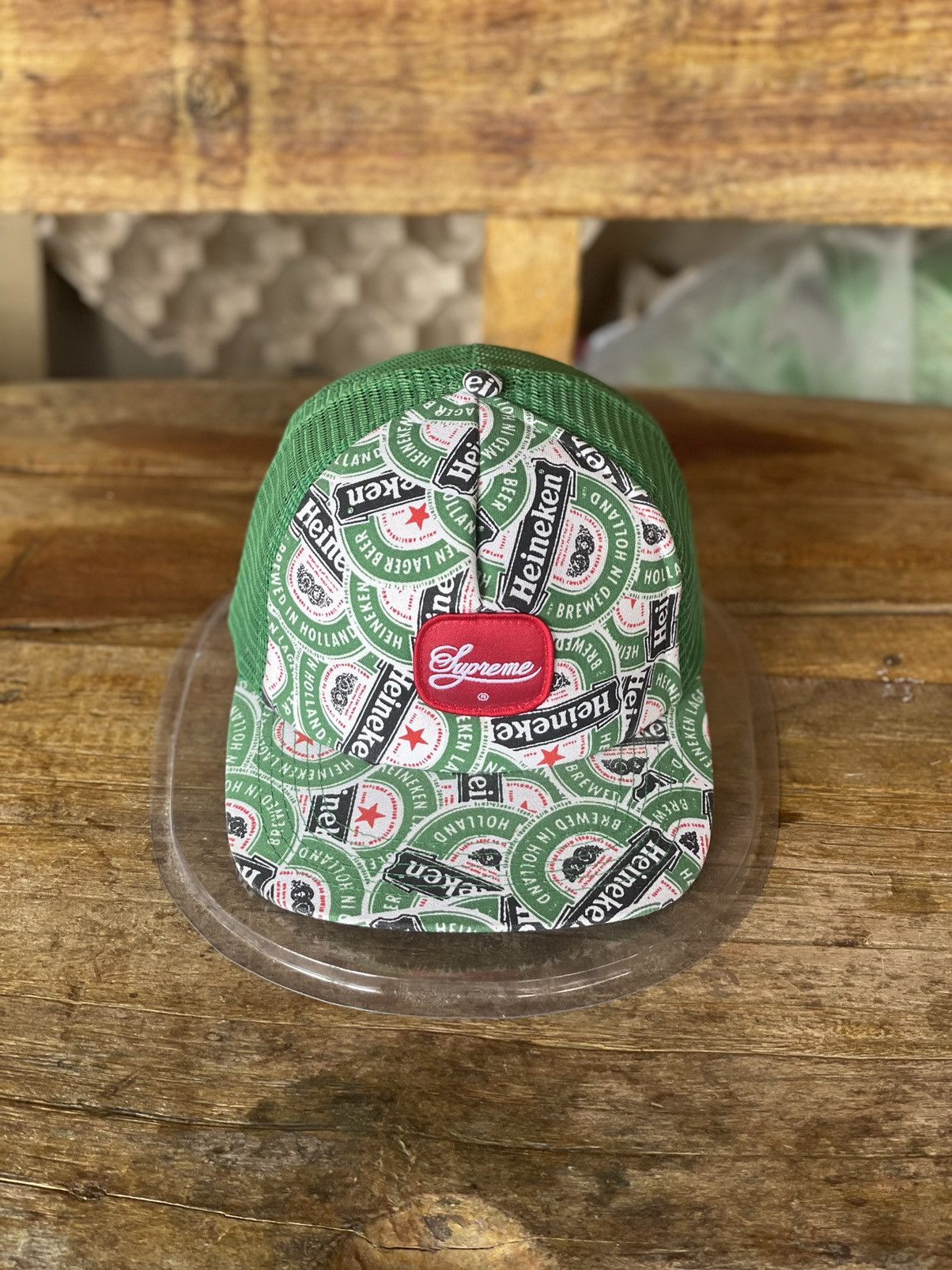Heineken × Supreme supreme heiniken cap | Grailed