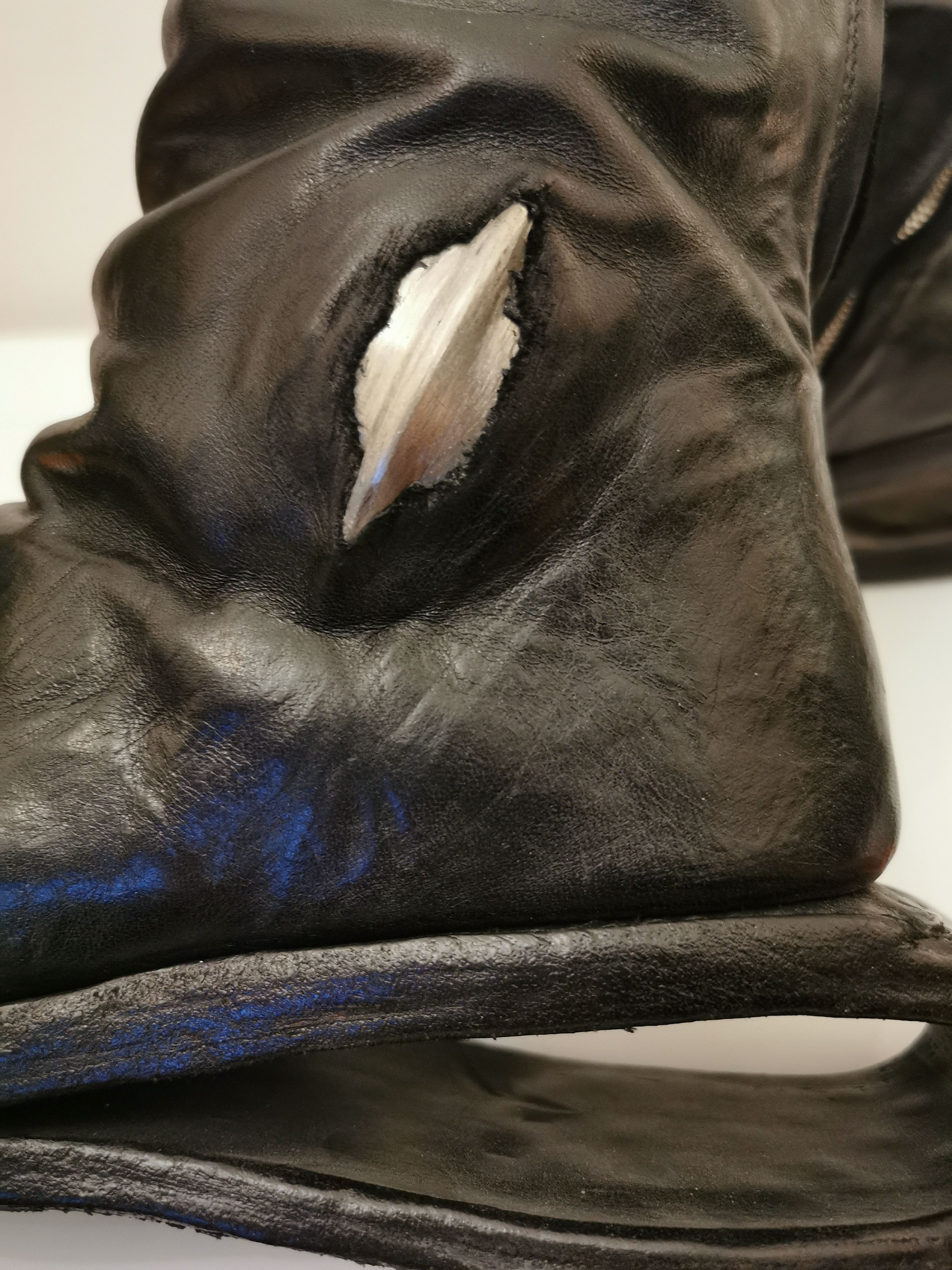 Carol Christian Poell CCP U Sole Titanium Boots Carol Christian Poell ...